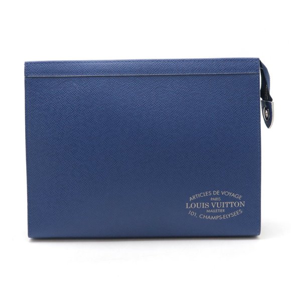 Louis Vuitton | Bags | Louis Vuitton Taiga Pochette Voyage Mm Second ...